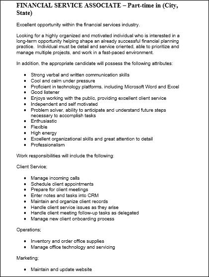 Advisor’s Guide To Hiring A Great Client Service Associate