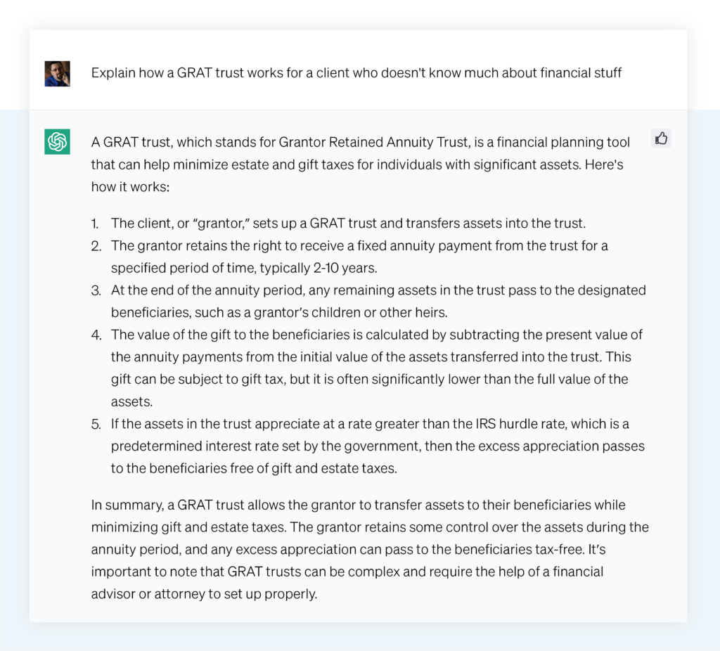 How ChatGPT Augments Advisors Instead Of Replacing Them