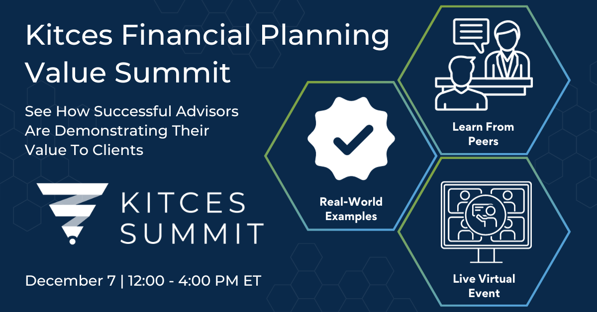 Kitces Financial Planning Value Summit 2023