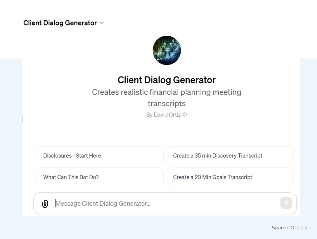 "Custom GPTs": Advanced ChatGPT AI Integration For Advisors