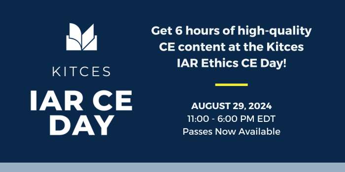 Kitces IAR Ethics CE Day 2024