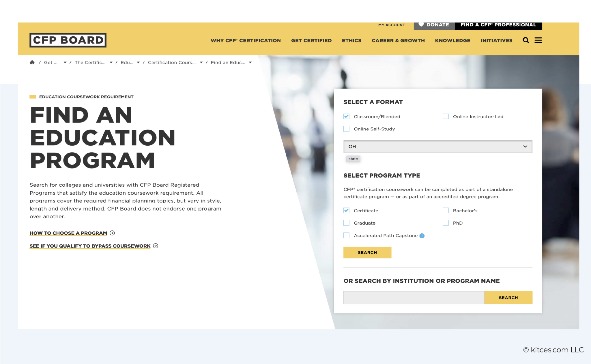 How To Choose The Best CFP Education Program: 2025 Update