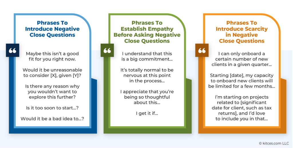 Why Don't Prospects Commit? Using "Negative Close" To Move Forward