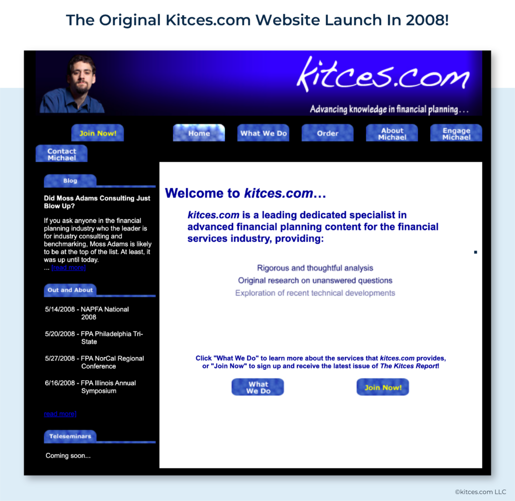 Rebuilding The Kitces Members Section And State Of The Blog