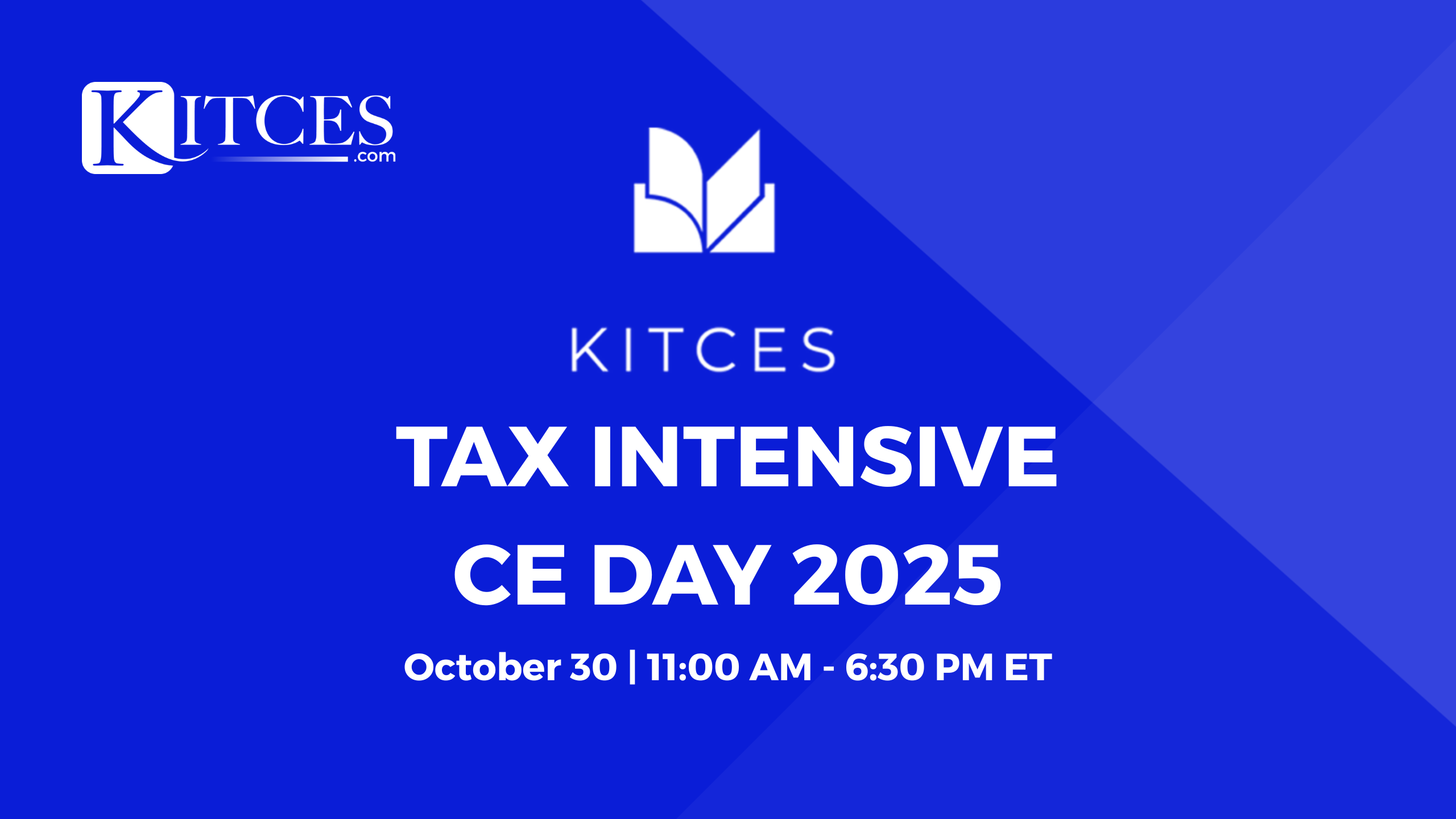 Kitces Tax Intensive CE Day 2026